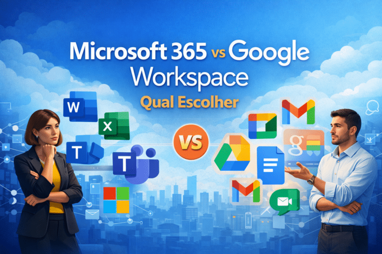 Microsoft 365 vs Google Workspace: Qual Escolher [2026]
